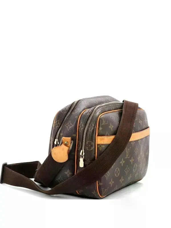LOUIS VUITTON Reporter Monogram Canvas Pm - Brown