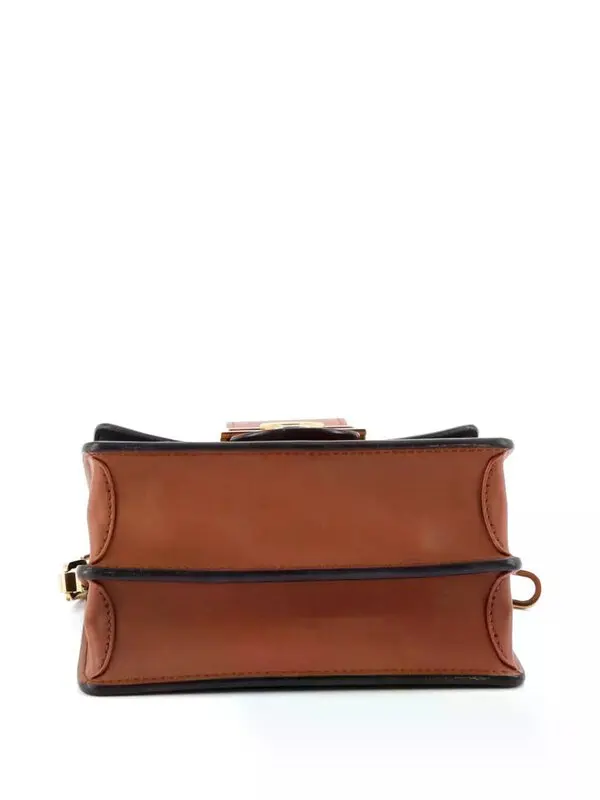 LOUIS VUITTON Dauphine Reverse Monogram Canvas Mini Crossbody Bag - Brown