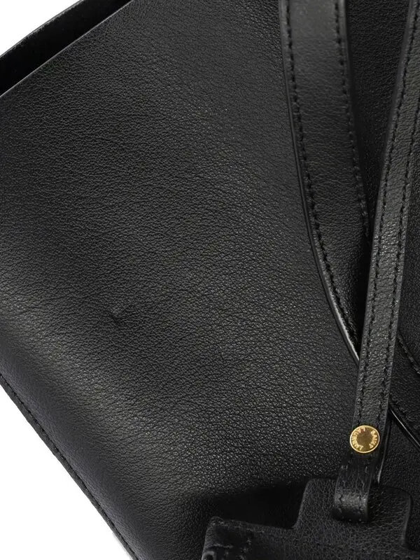 Saint Laurent Shopper Large Tote Bag Leather - Black