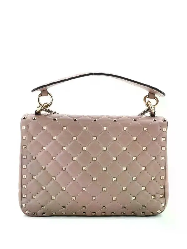 Valentino Garavani Rockstud Spike Flap Bag Quilted Leather Medium
