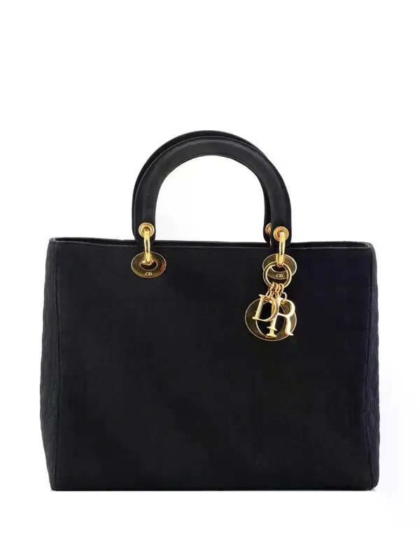Dior Vintage Lady Large Tote Bag