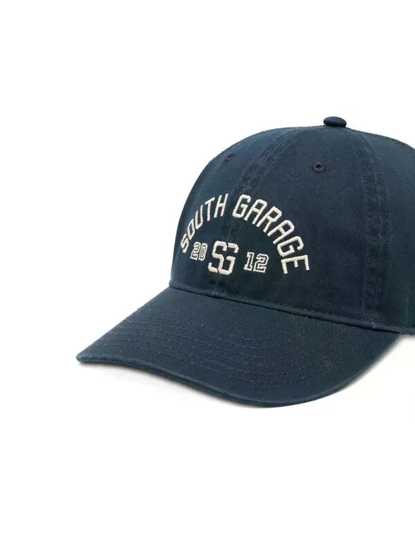 SOUTH GARAGE Logo-embroidered Baseball Cap