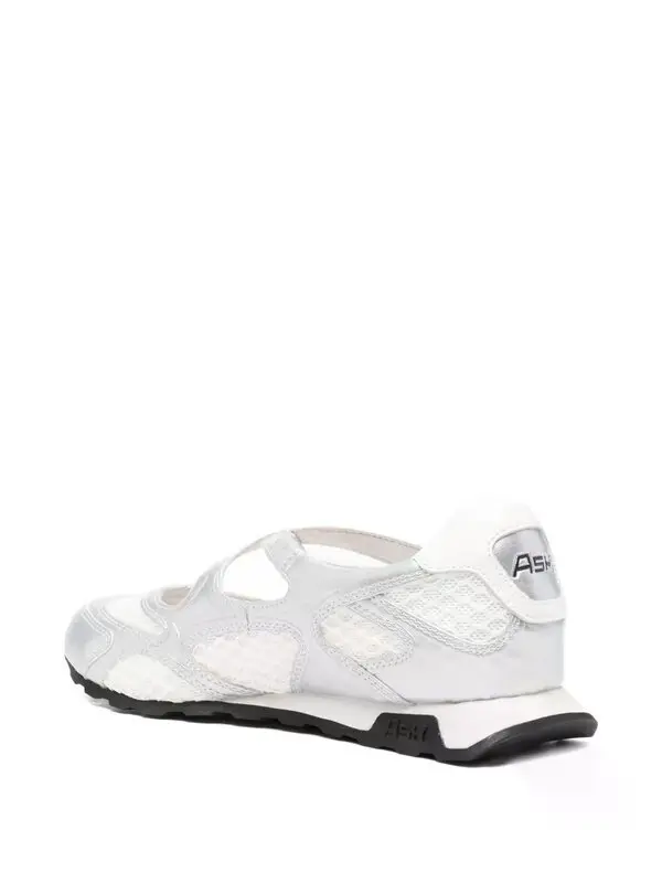 Ash Mesh Panelled Crossover-strap Sneakers