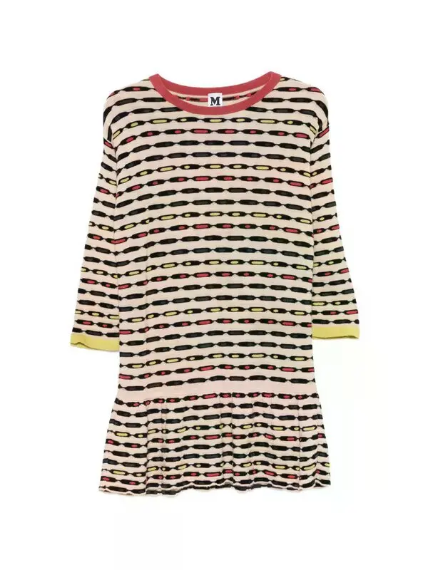 Missoni 2000s Intarsia-knit Dress