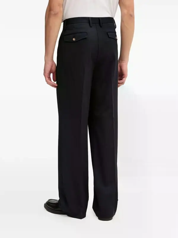 Guess Pleated Wide-leg Trousers