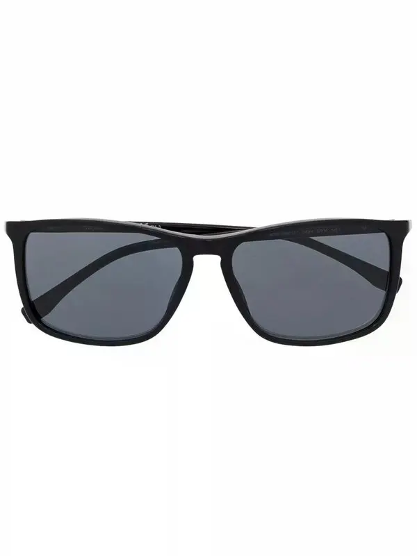BOSS Rectangle Frame Sunglasses - Black