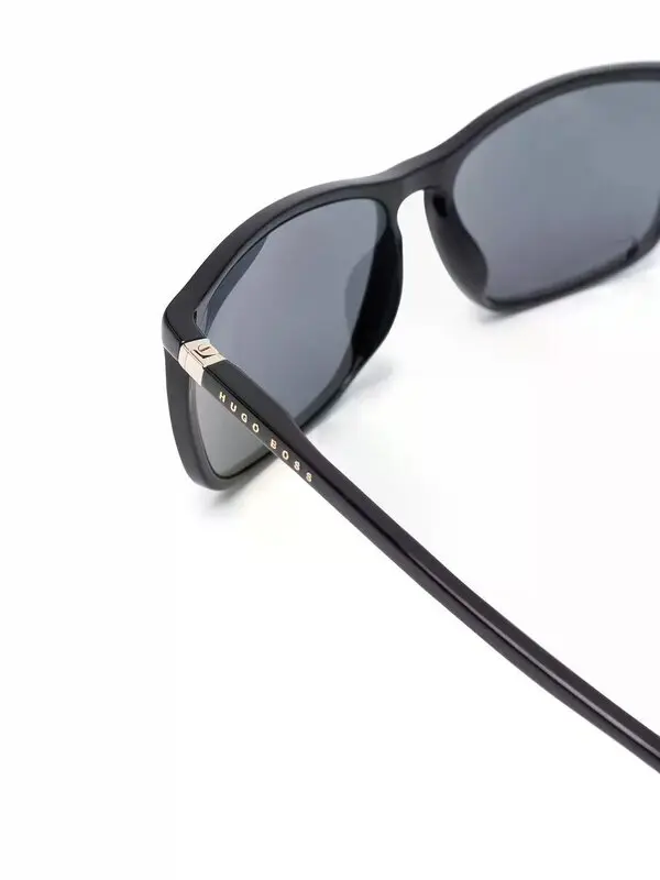 BOSS Rectangle Frame Sunglasses