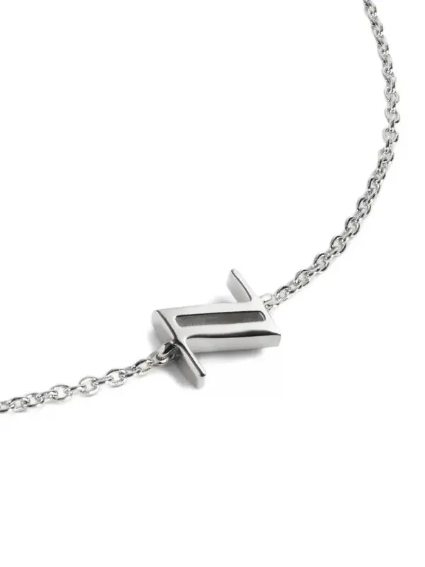Monica Vinader Initial Z Chain Bracelet - Silver