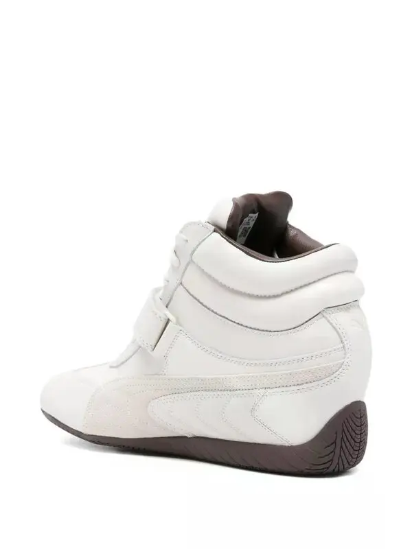 PUMA Speedcat Wedge Lace-up Sneakers - Neutrals