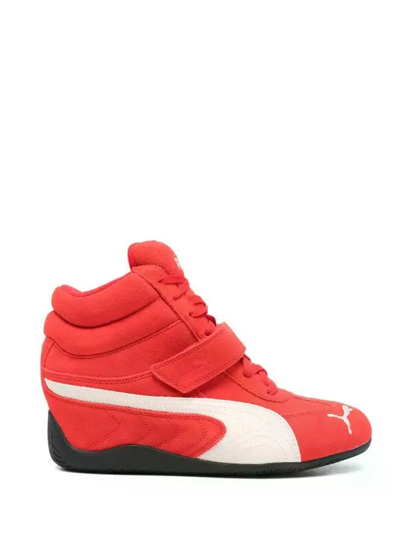 PUMA Speedcat Wedge Lace-up Sneakers - Red