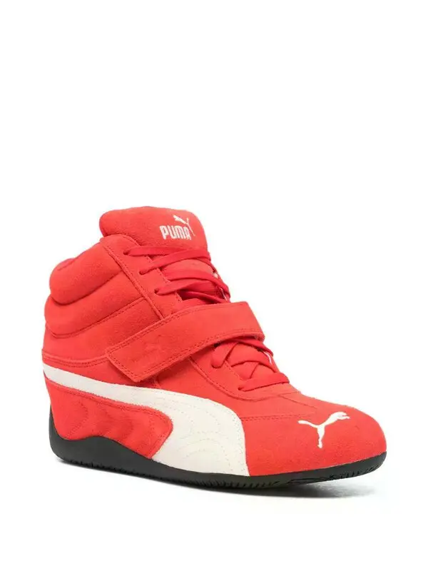 PUMA Speedcat Wedge Lace-up Sneakers - Red