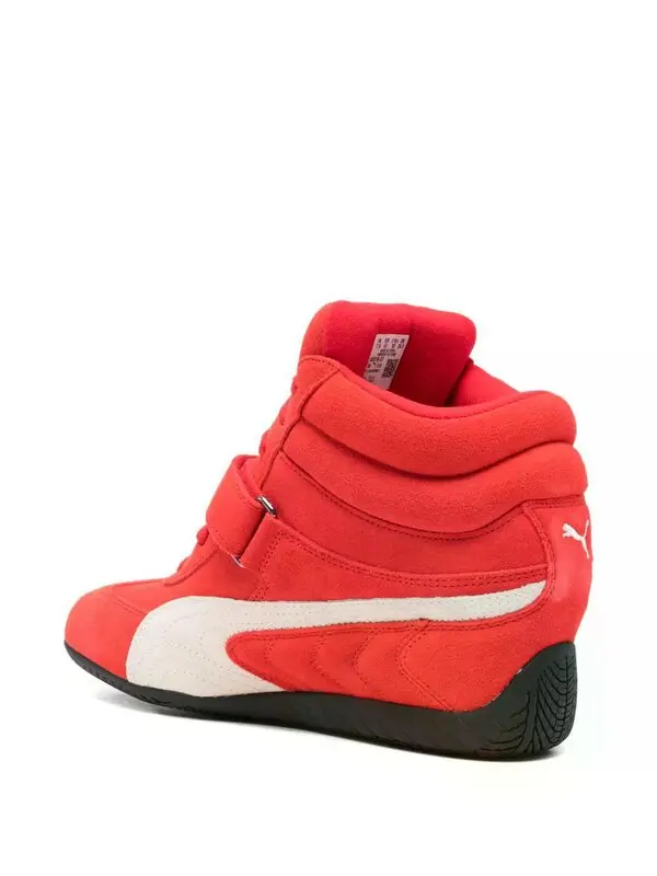 PUMA Speedcat Wedge Lace-up Sneakers - Red