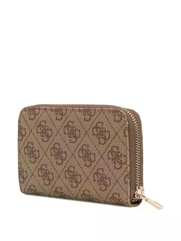 Guess Laurel 4g Monogram-patterned Zip-around Wallet