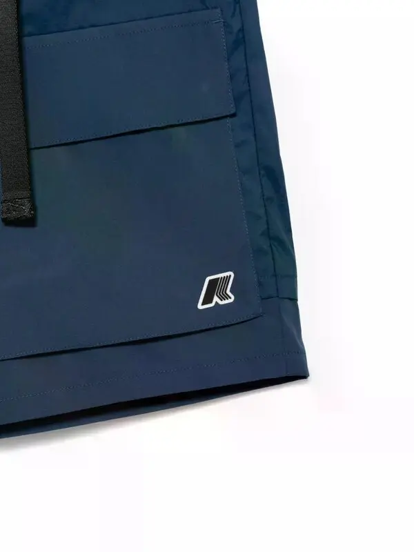 K-WAY Belted Cargo Shorts