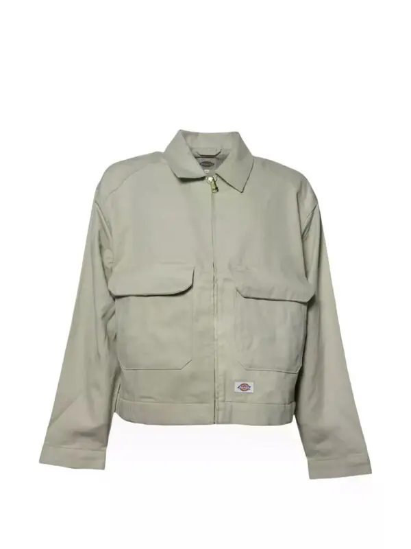 Dickies Logo-patch Zip-up Jacket
