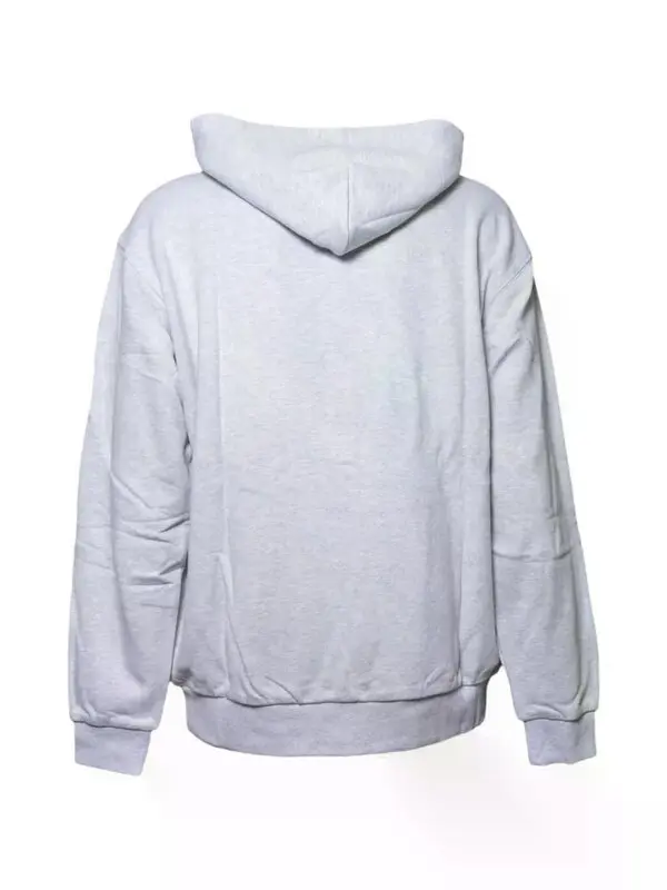 Dickies Logo-patch Zip-up Hoodie - Grey