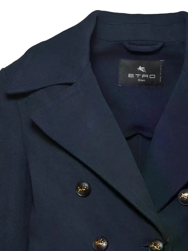 Etro Double-breasted Notched-lapel Jacket