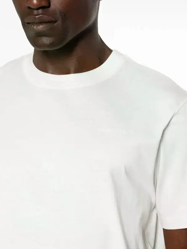 John Richmond Round-neck T-shirt - Neutrals