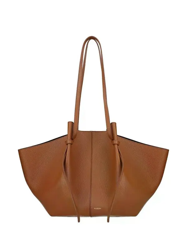 Yuzefi Mochi Pebble-grain Leather Shoulder Bag