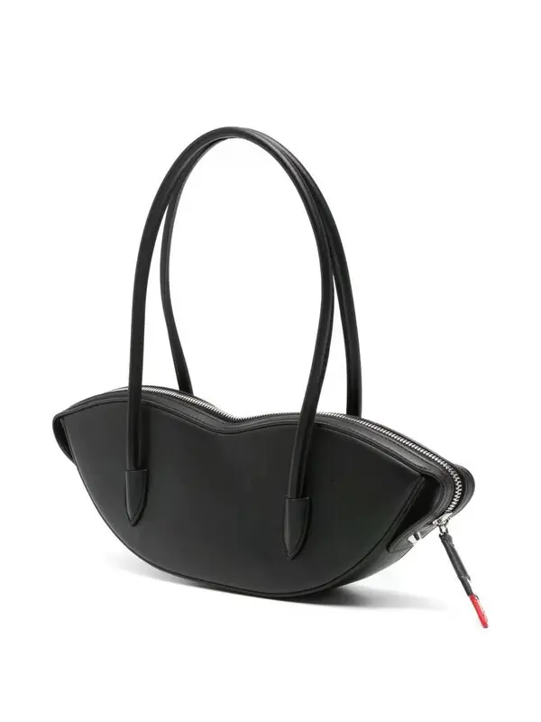 Fiorucci Lips-shape Tote Bag - Black