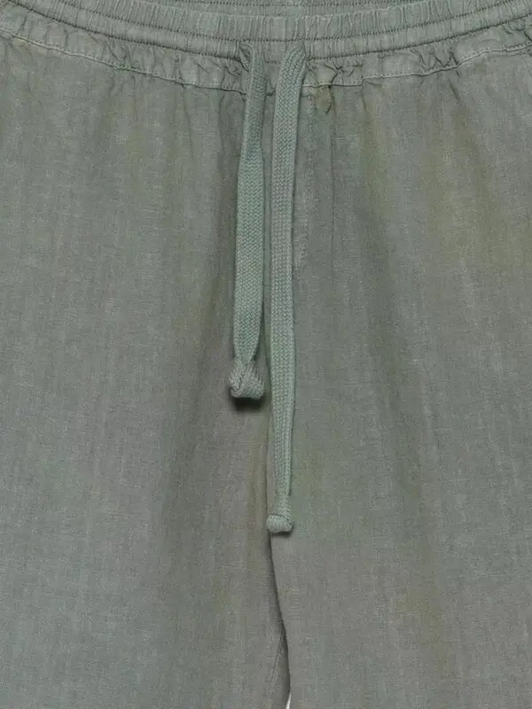 Fedeli Drawstring Waistband Shorts - Green