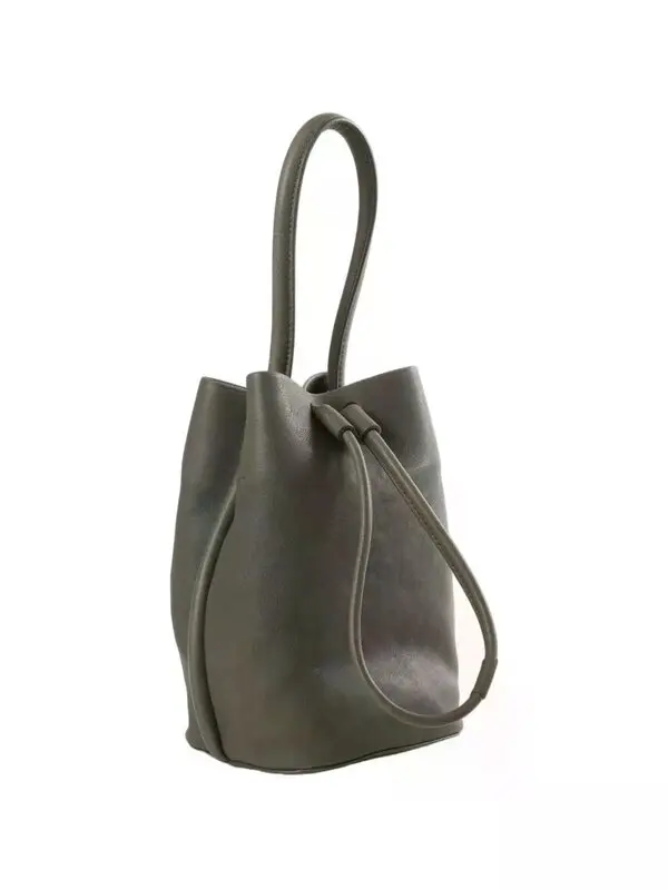 UMA WANG Small Drawstring Bucket Bag - Grey