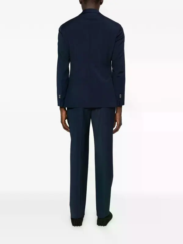 VELA SHOP Single-breasted Patch-pocket Suit