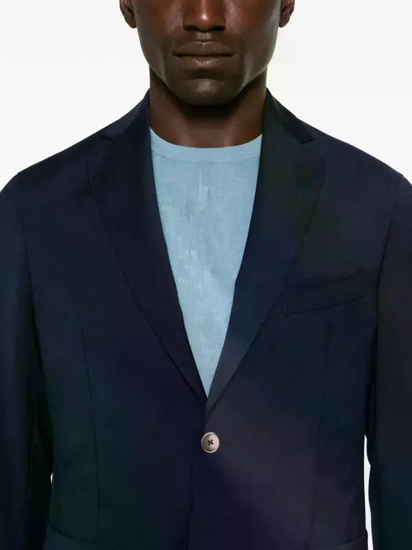 VELA SHOP Single-breasted Patch-pocket Suit