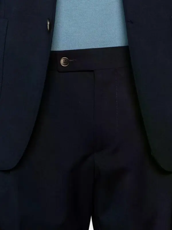 VELA SHOP Single-breasted Patch-pocket Suit