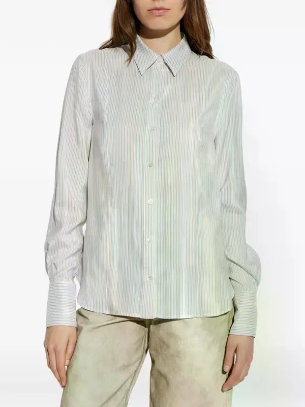 Alexander McQueen Vertical Stripe Shirt