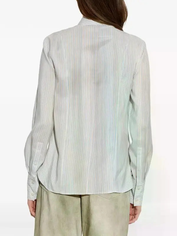 Alexander McQueen Vertical Stripe Shirt