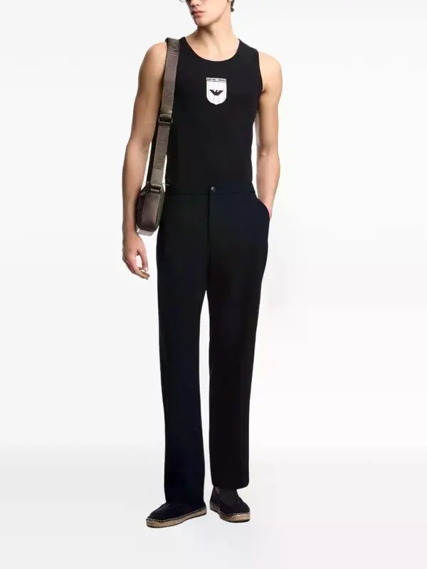 Emporio Armani Logo-patch Tank Top