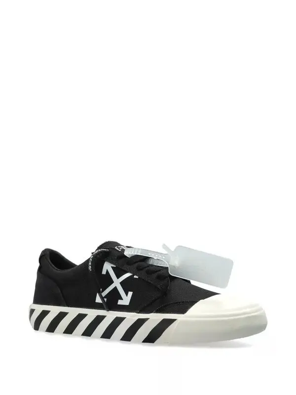 Off-White Vulcanized Undercut Sneakers - Black