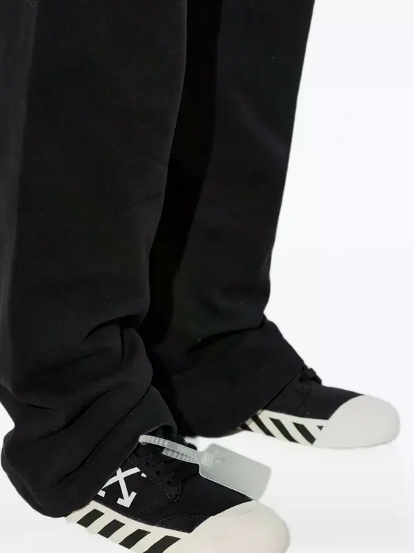 Off-White Vulcanized Undercut Sneakers - Black