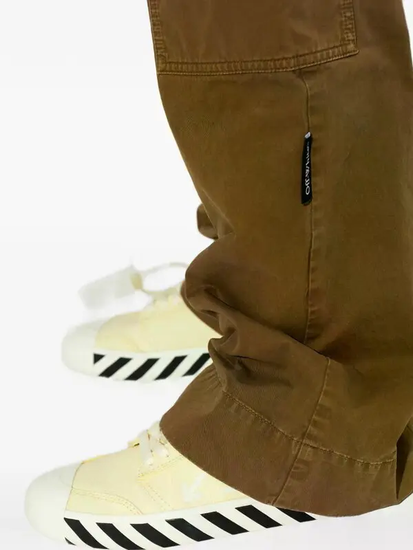Off-White Vulcanized Undercut Sneakers - Neutrals