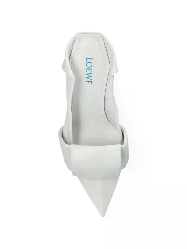 Loewe 70mm Origami Heeled Mules