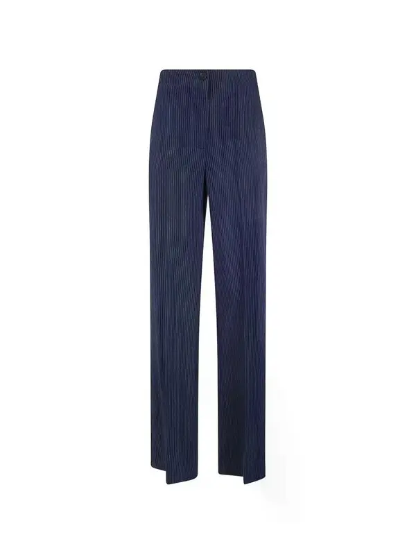 Seventy Pinstripe-pattern Straight-leg Trousers