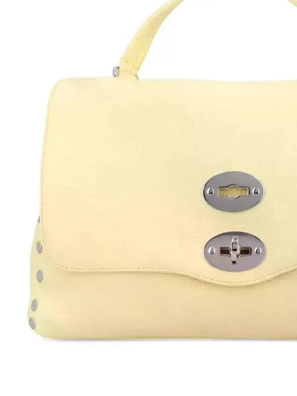 ZANELLATO Grained Leather Shoulder Bag - Yellow