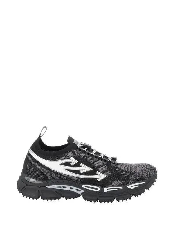 Off-White Arrows Motif Knit Sneakers