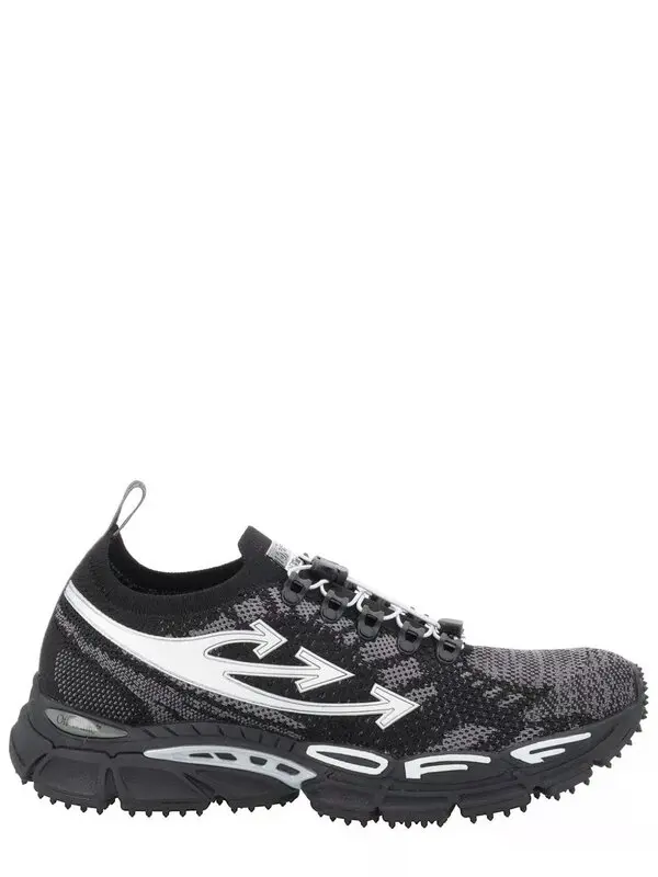 Off-White Arrows Motif Knit Sneakers