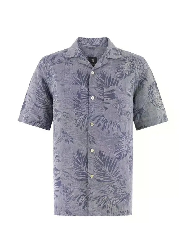 Boggi Milano Tropical-pattern Shirt
