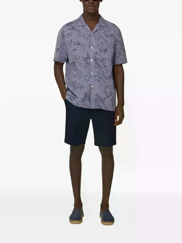 Boggi Milano Tropical-pattern Shirt