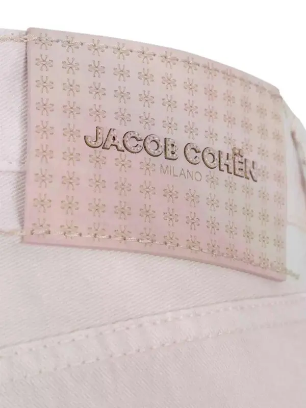 Jacob Cohen Logo-patch Jeans - Pink