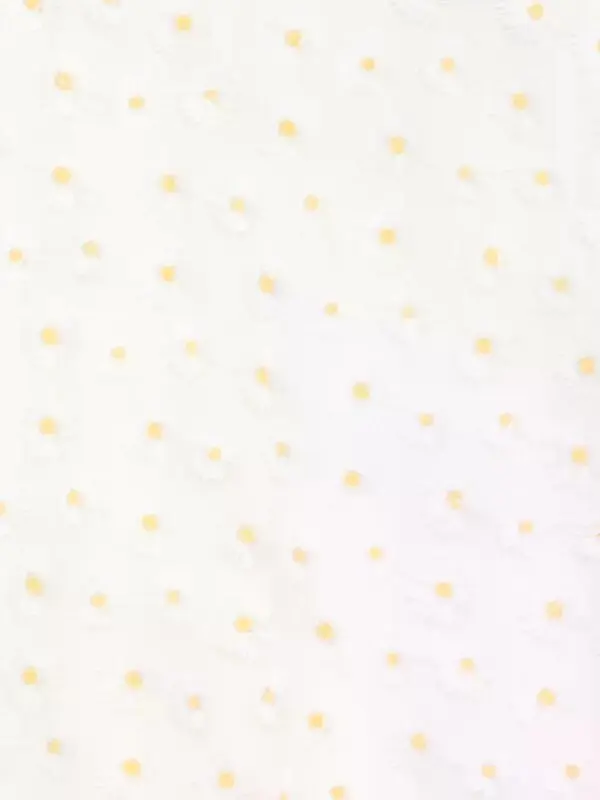 LUISA CERANO Floral-appliqué Midi Dress