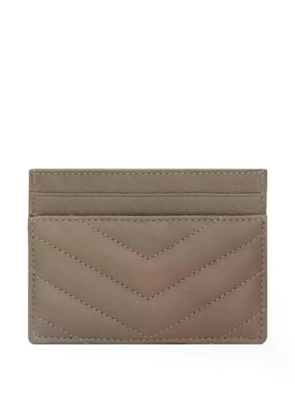 Saint Laurent Cassandre Quilted Card Holder