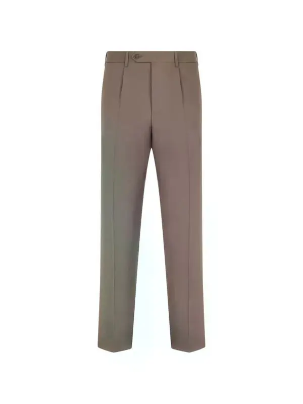 Canali Pressed-crease Trousers