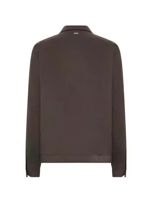 Herno Press-stud Jacket - Brown