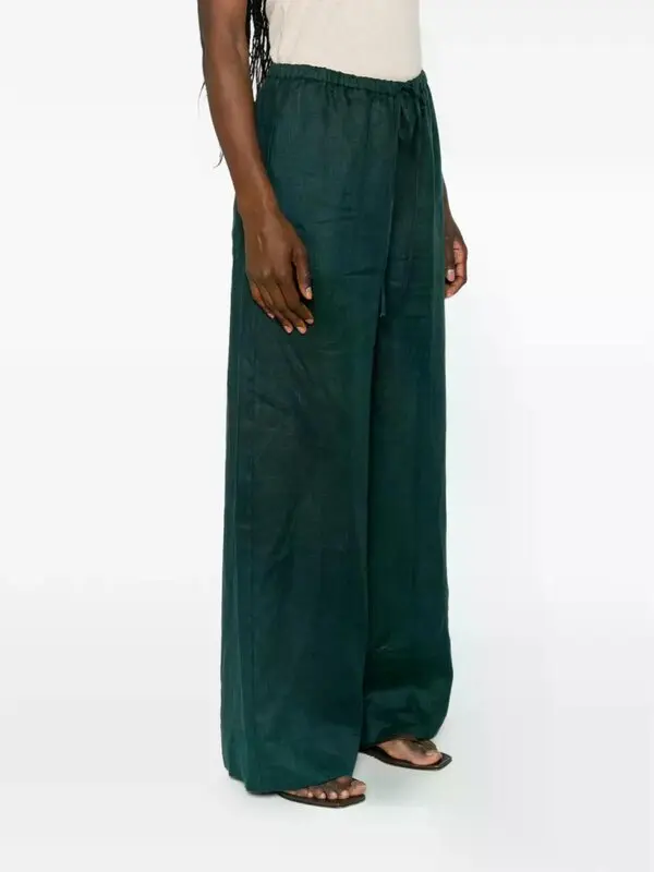 Liviana Conti Drawstring Linen Pants