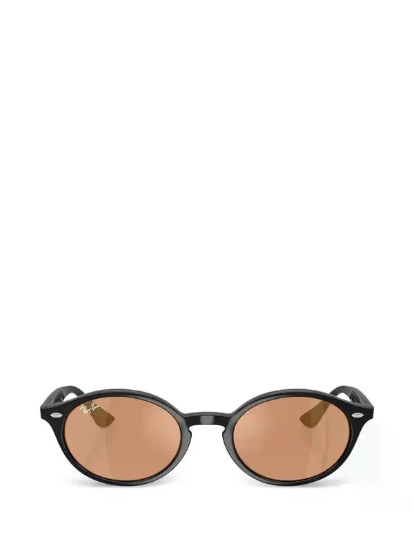 Ray-ban Oval-frame Sunglasses - Black