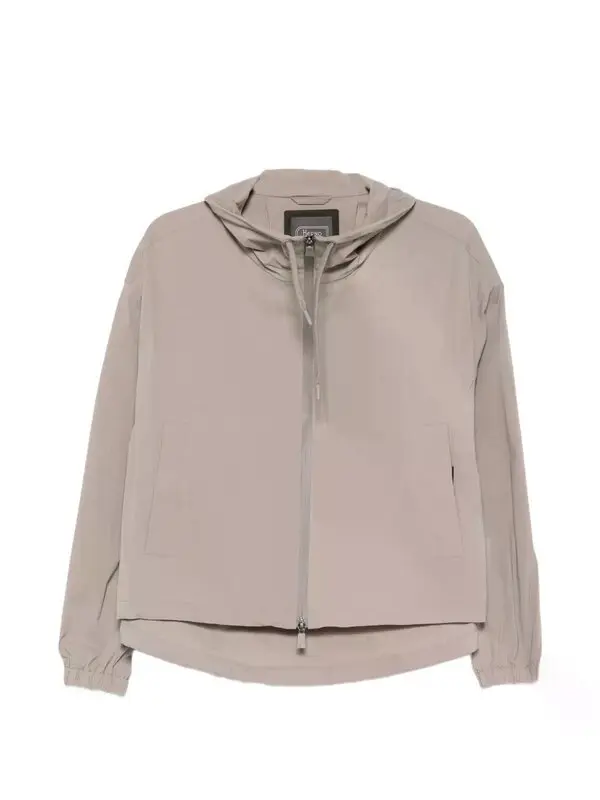 Herno Drawstring Hooded Jacket
